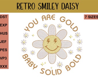 Daisy Flower Bundle PNG File Retro Daisy - Etsy