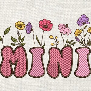 Mini, Floral, Embroidery Design Files - Etsy