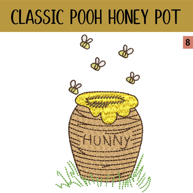 Winnie the Pooh Hunny Pot - Etsy