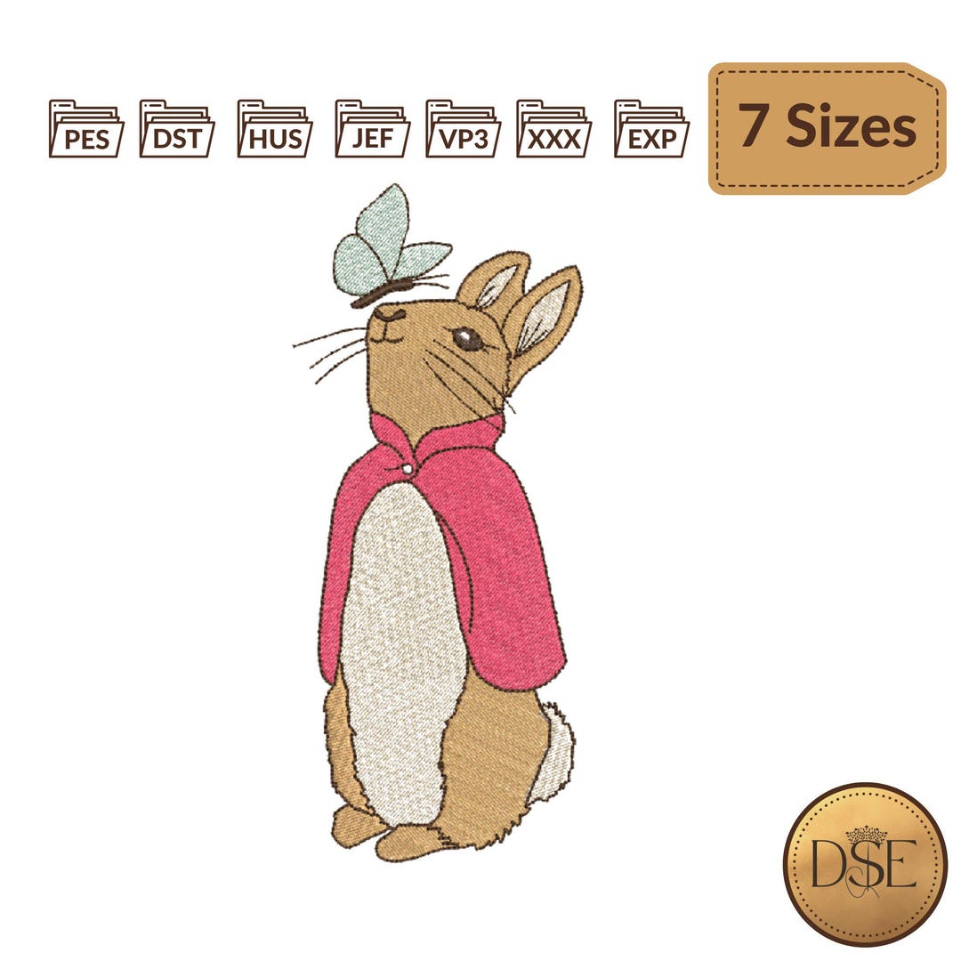 Flopsy, Peter Rabbit Embroidery Design - Etsy
