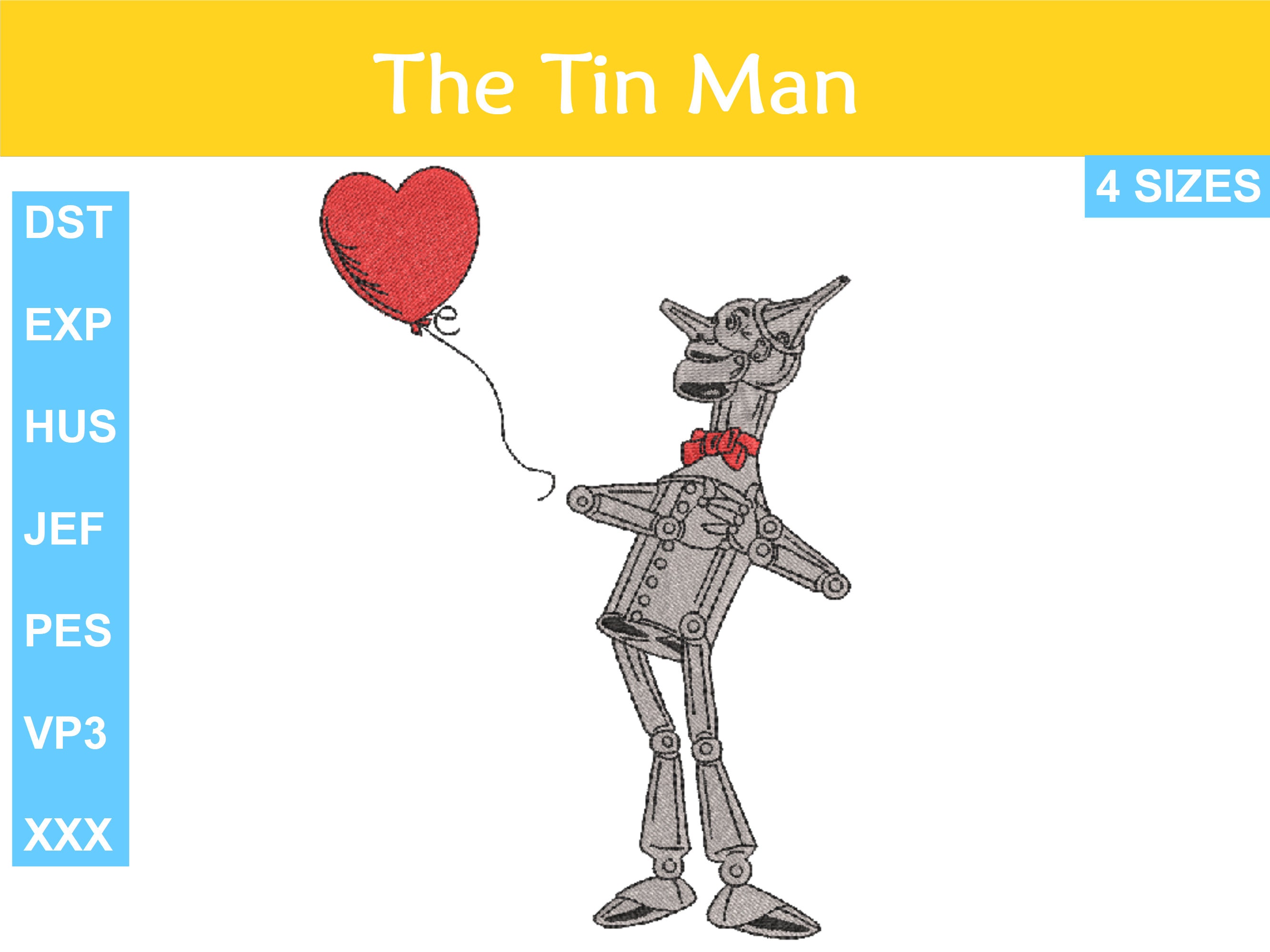 Tin Man Drawing Simple