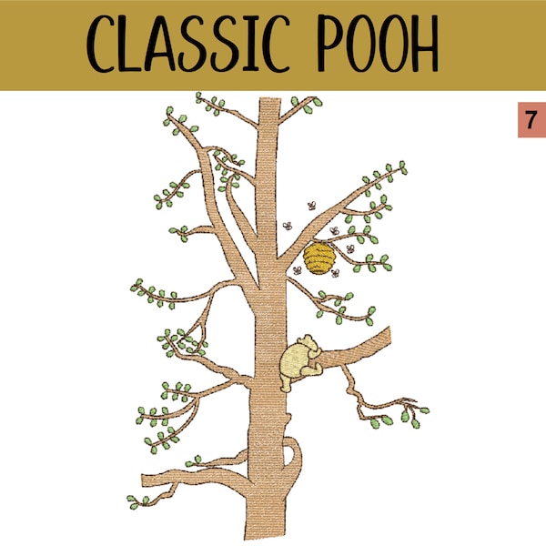 Winnie the Pooh Tree Png - Etsy