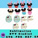 Mickey Earth Head Svg / Minnie Earth Head Svg / Earth Day Every Day ...