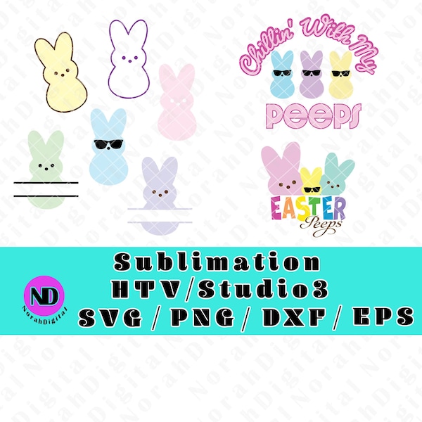 Peeps Clip Art - Etsy