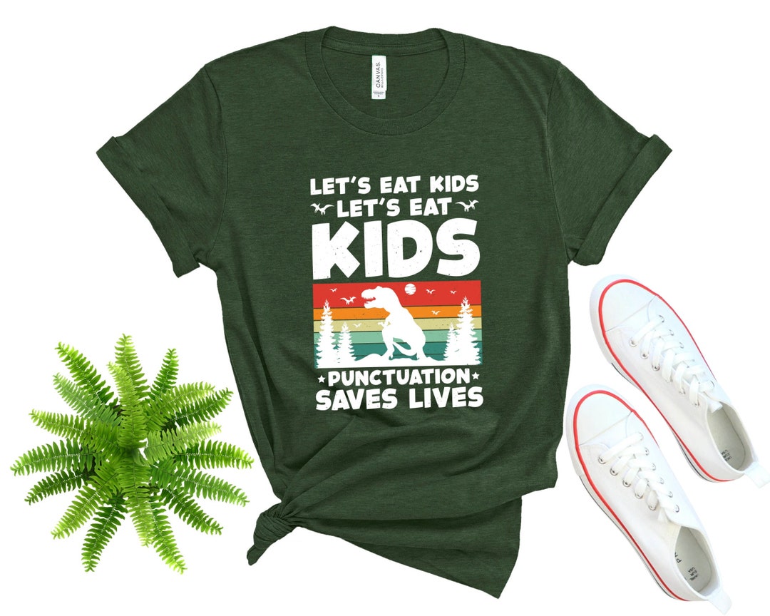 Punctuation Saves Lives T-shirt, Funny Grammar Tee - Etsy