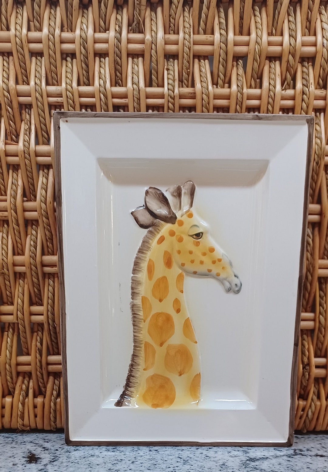 Fitz & Floyd Giraffe Plate - Etsy