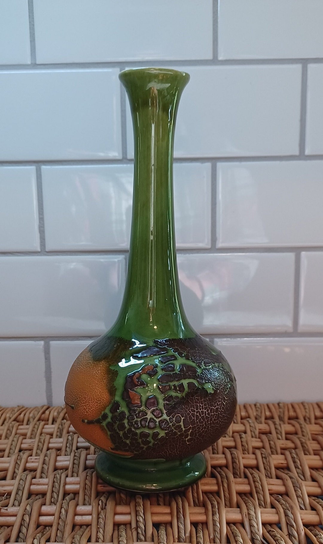 Royal Haeger Earth Wrap Vase - Etsy