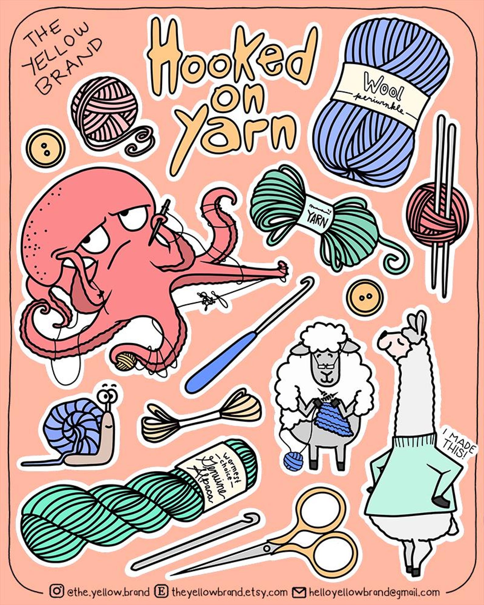 Hobbies Sticker Packs - Etsy