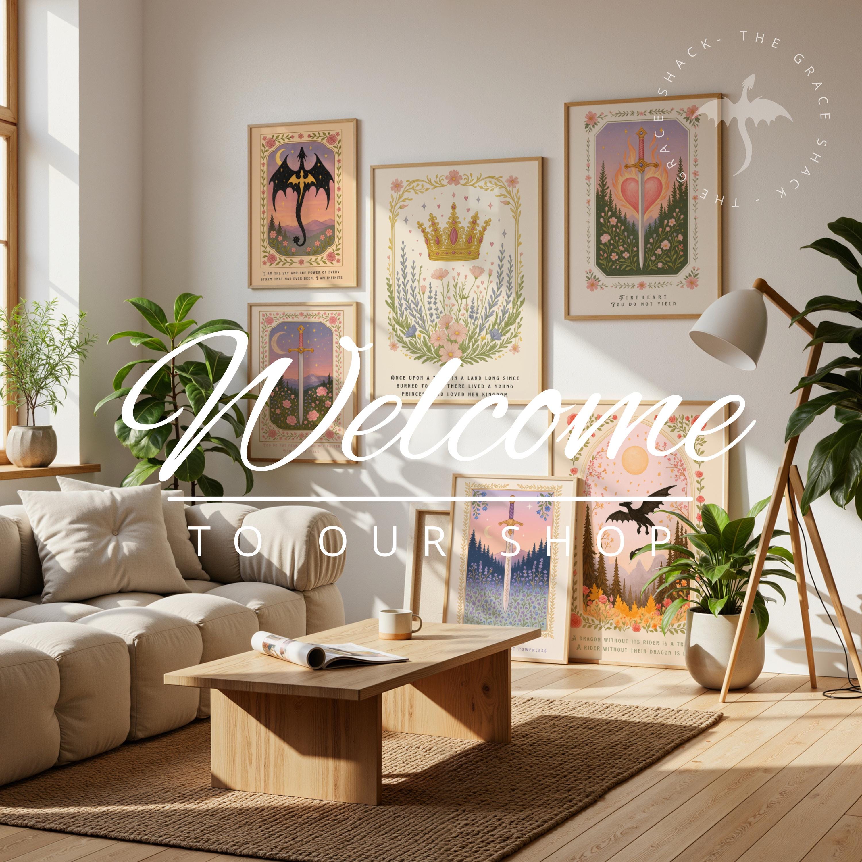 Fireheart Sword Art, You Do Not Yield, Fantasy Bookish Wall Poster ...