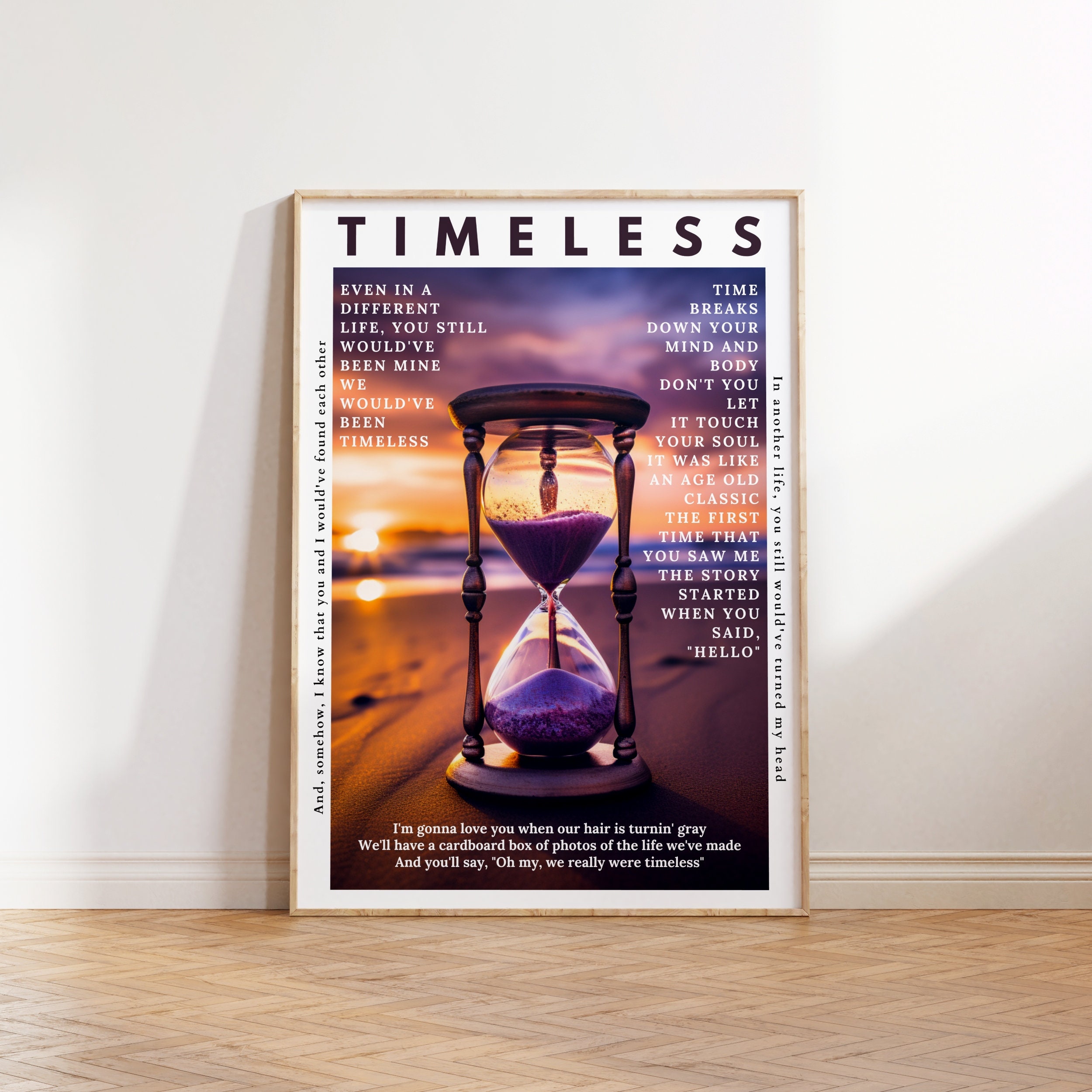 Timeless Taylor The Eras Tour 2023 Poster