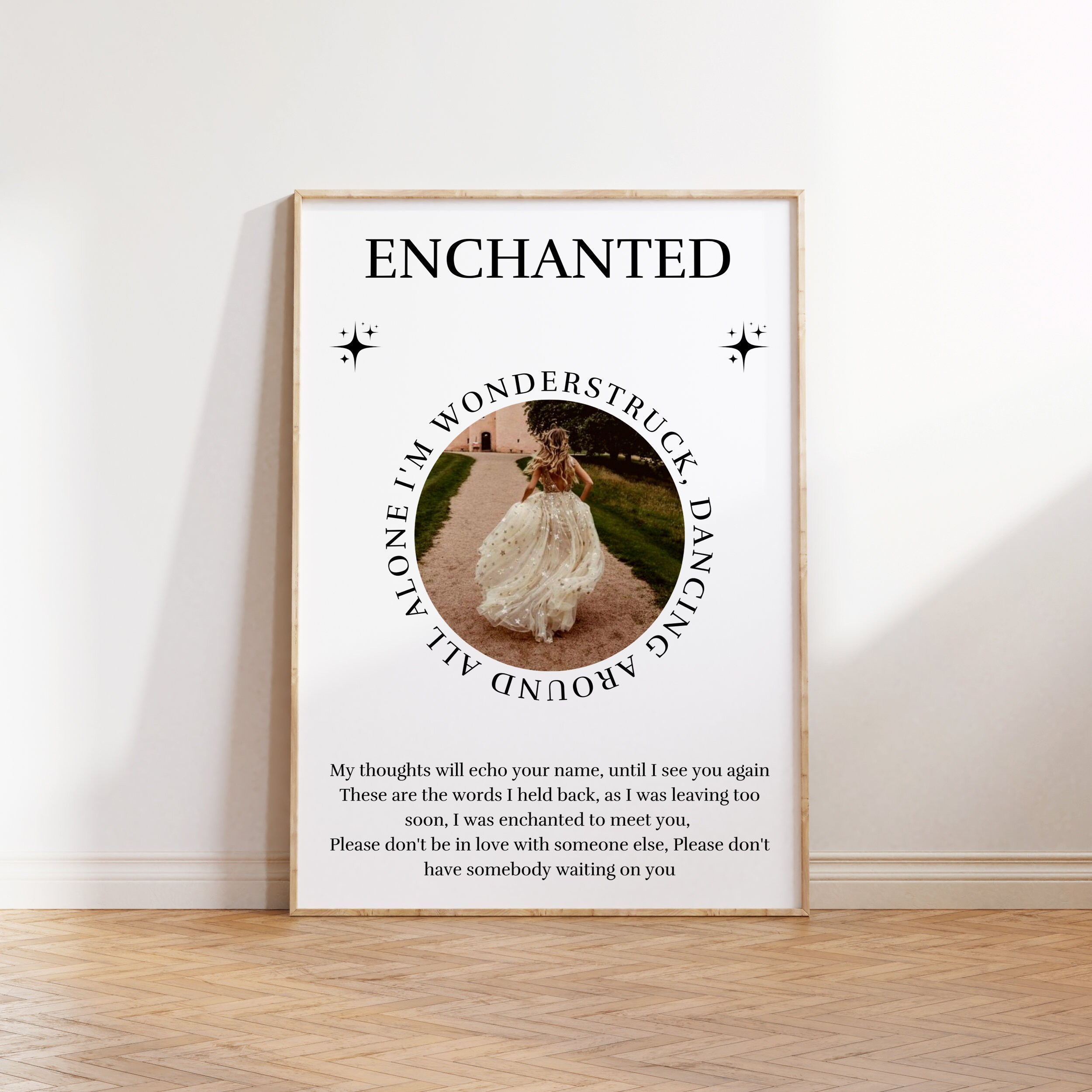 Enchanted Taylor The Eras Tour 2023 Poster