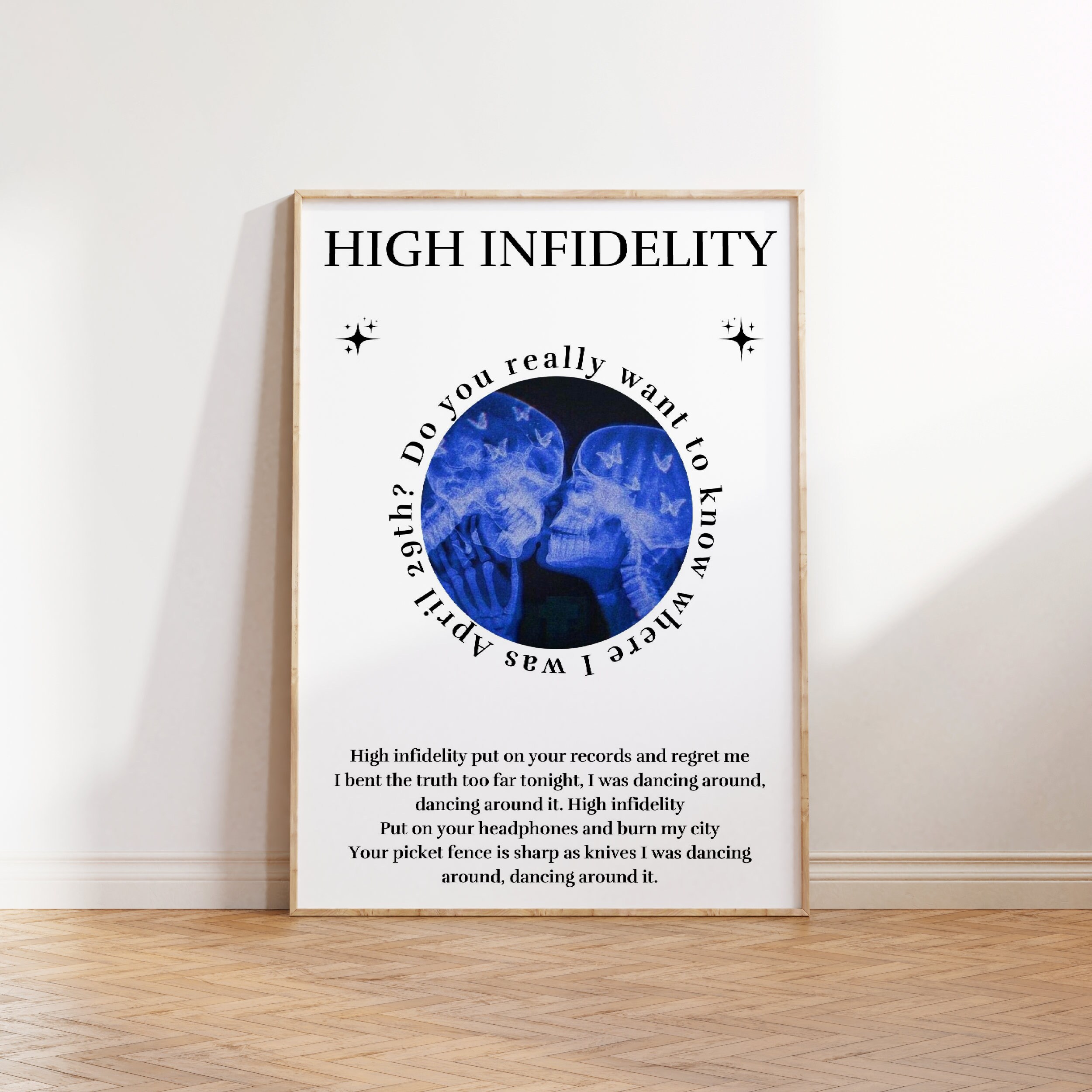 High Infidelity Taylor The Eras Tour 2023 Poster sold by Dana Hora ...