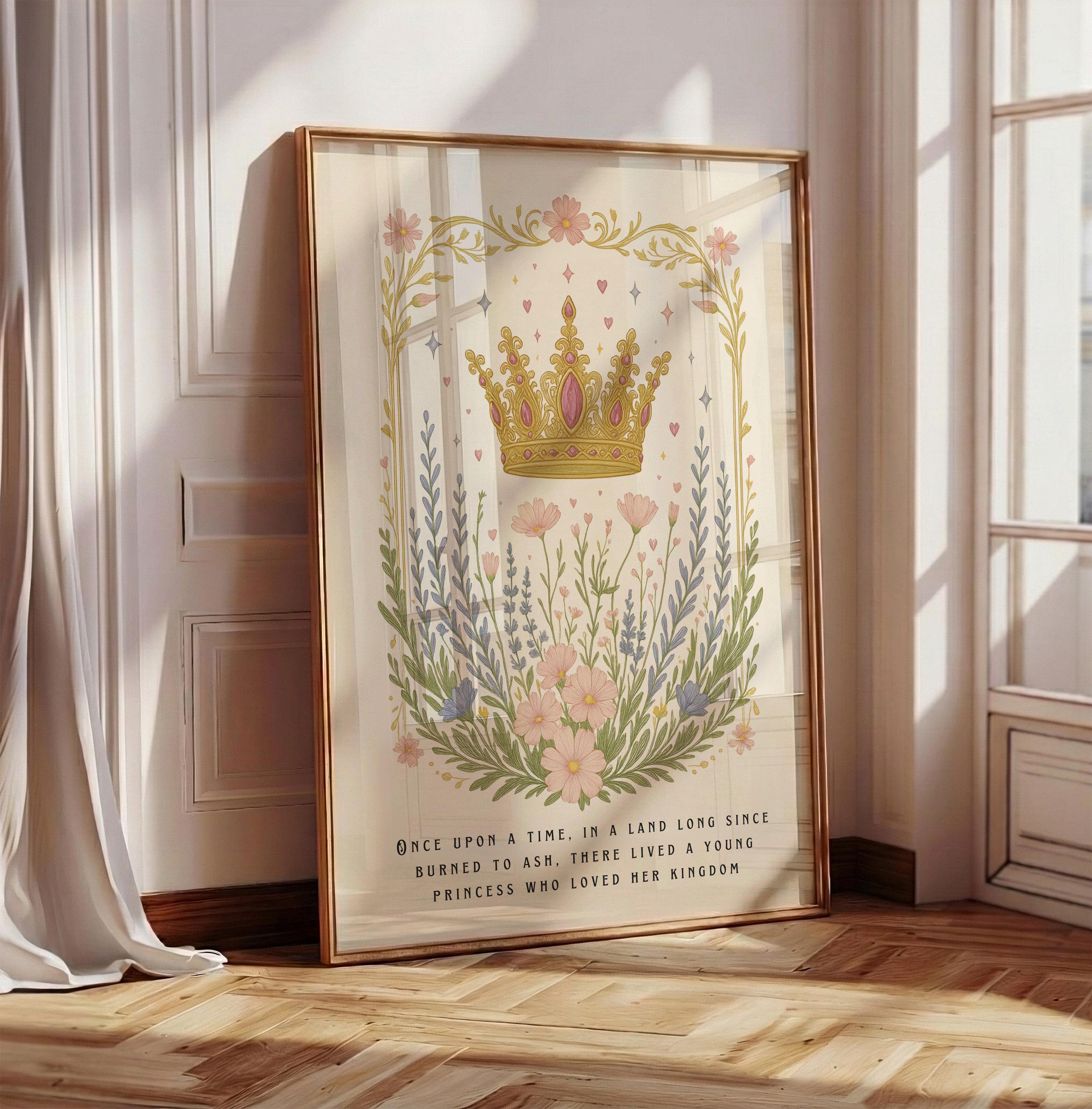 Once Upon a Time TOG Print, Bookish Wall Art, Fantasy Book Quote ...