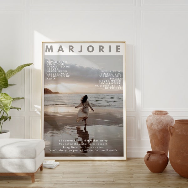 Marjorie Poster - Etsy