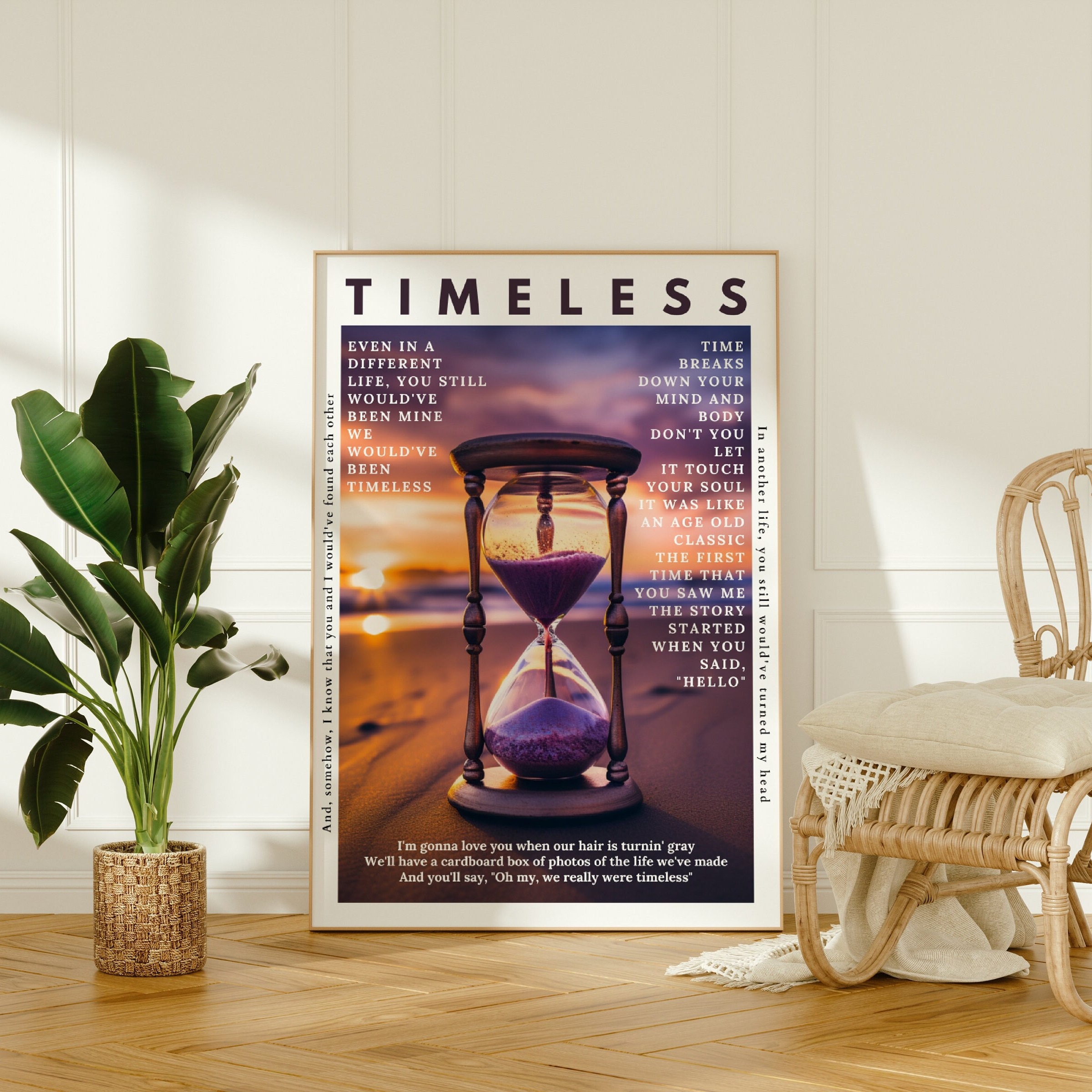 Timeless Taylor The Eras Tour 2023 Poster