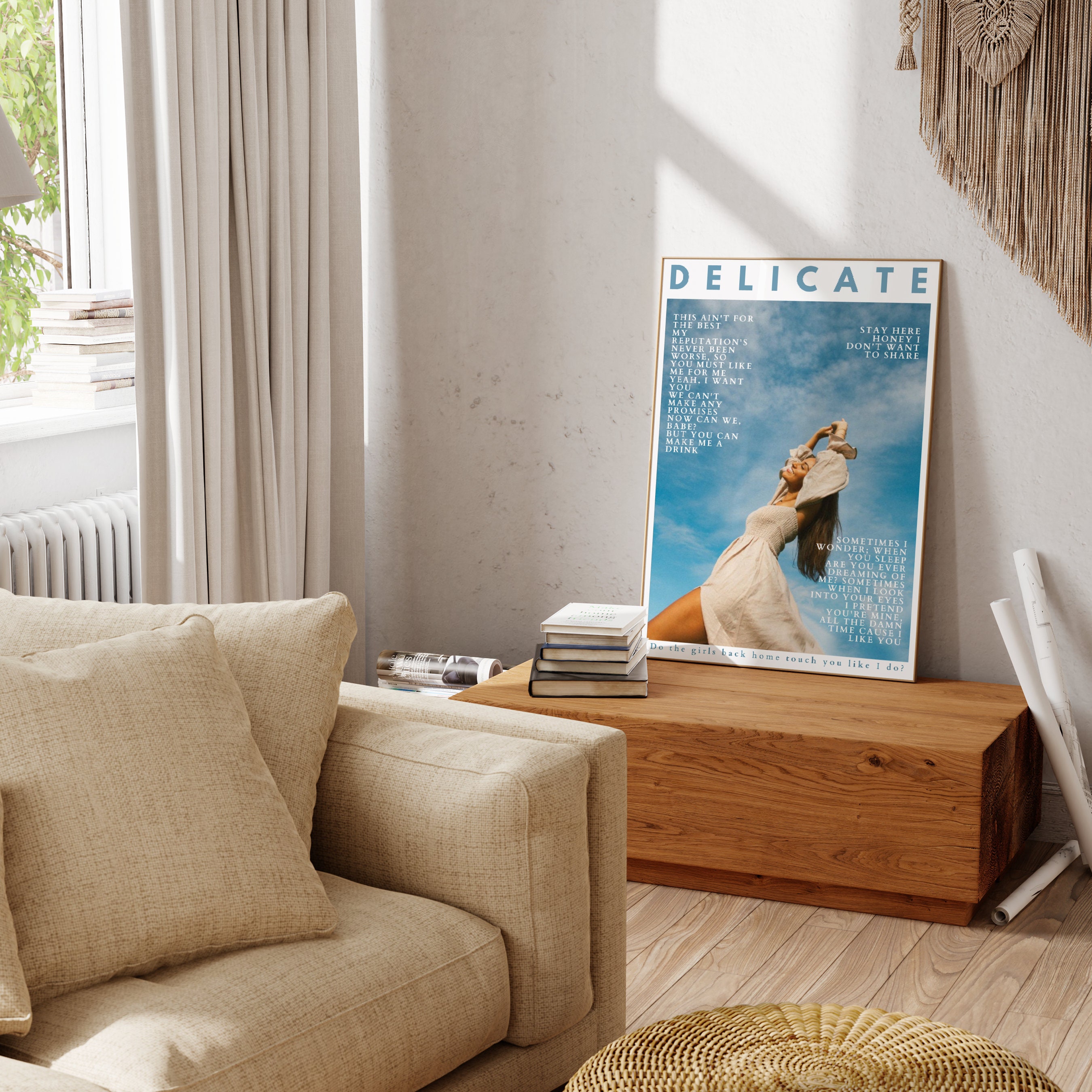 Delicate Taylor The Eras Tour 2023 Poster