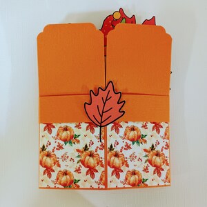 Happy Thanksgiving Card, Gnome Box Card, Handmade 3D Box Pop up ...