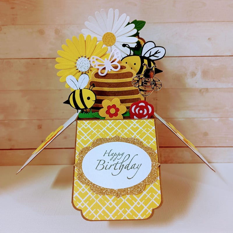 3d Greeting Card - Etsy