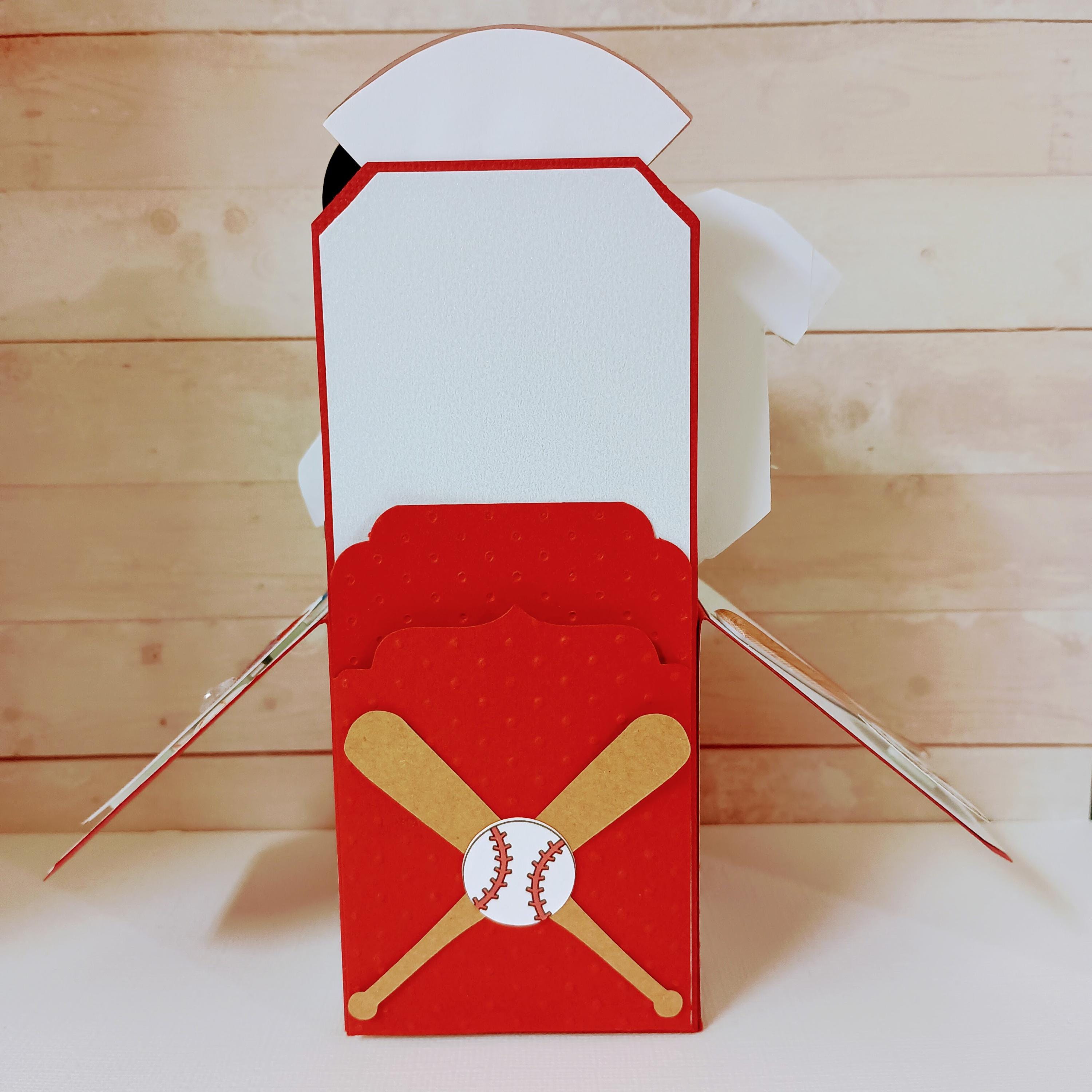 Baseball Pop up Birthday Card: Handmade 3D Box Card - Etsy