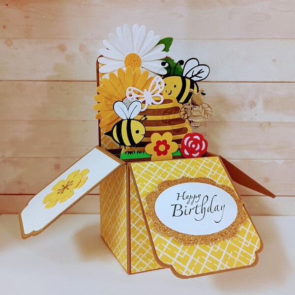 3d Handmade Card - Etsy