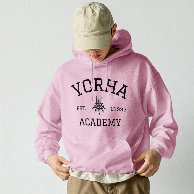Yorha Academy Nier Hoodie Nier Automata Nier Replicant Comfy Minimalist ...