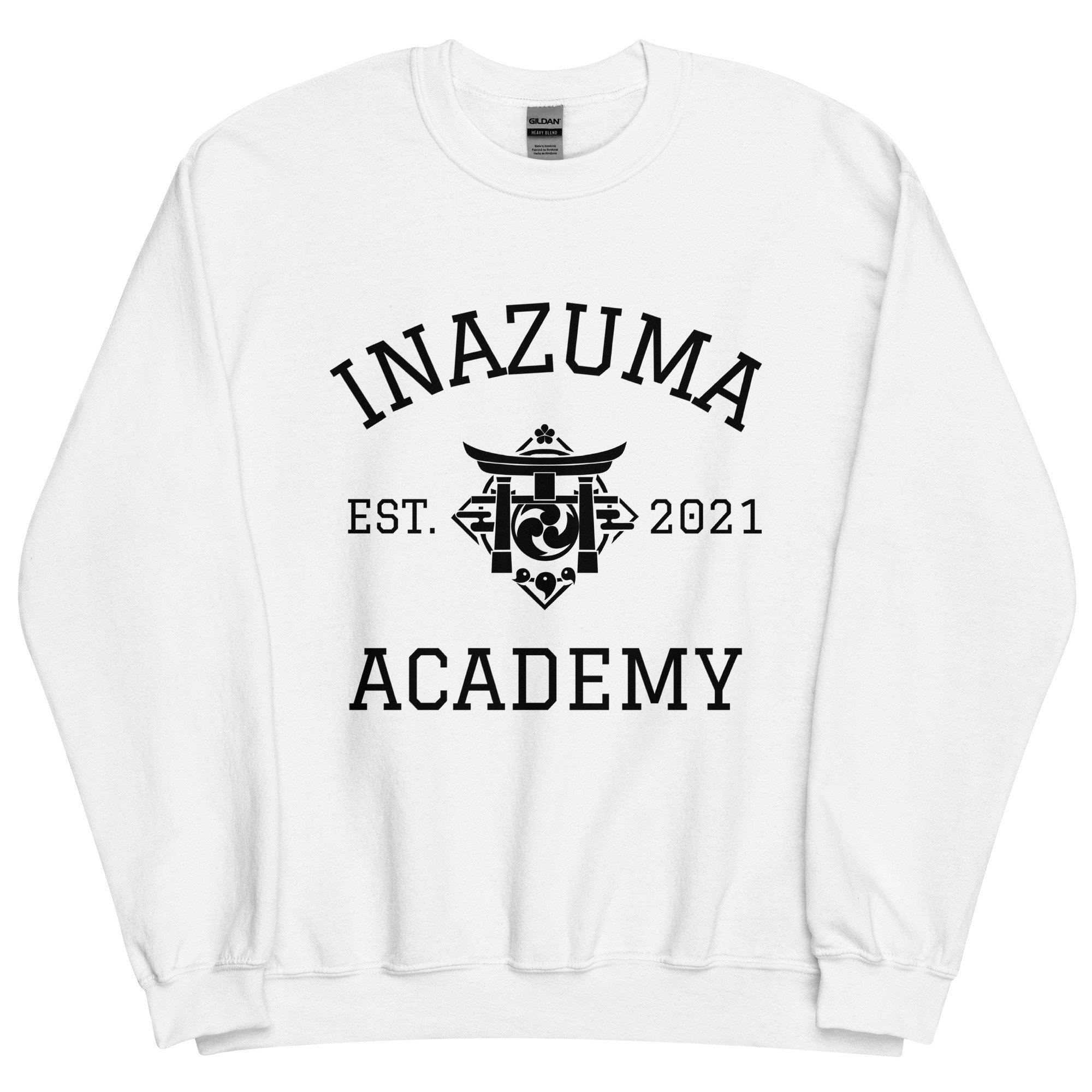 Inazuma Academy Sweater Genshin Impact Oversized Comfy Minimalist - Etsy