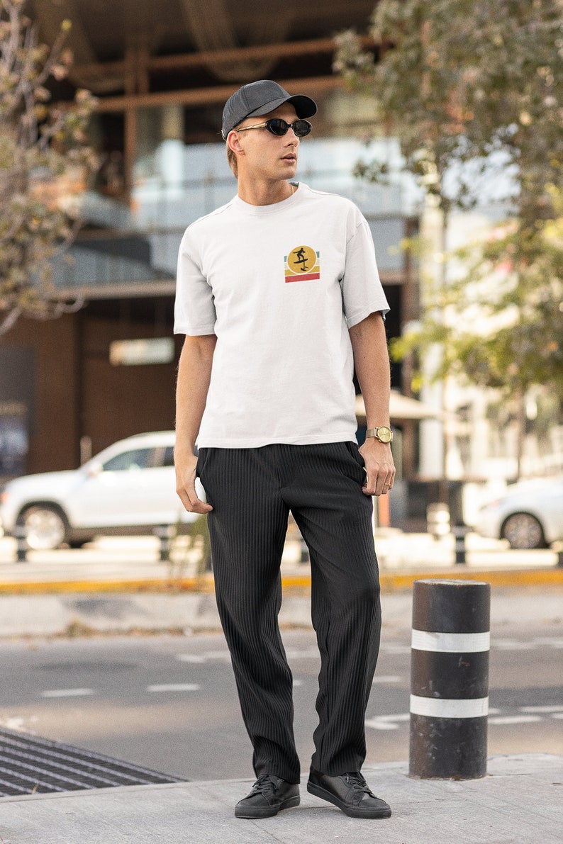 Foil Logo Shirt With Foil Sunset Back Design, Shirt, Foil Tee Shirt ...