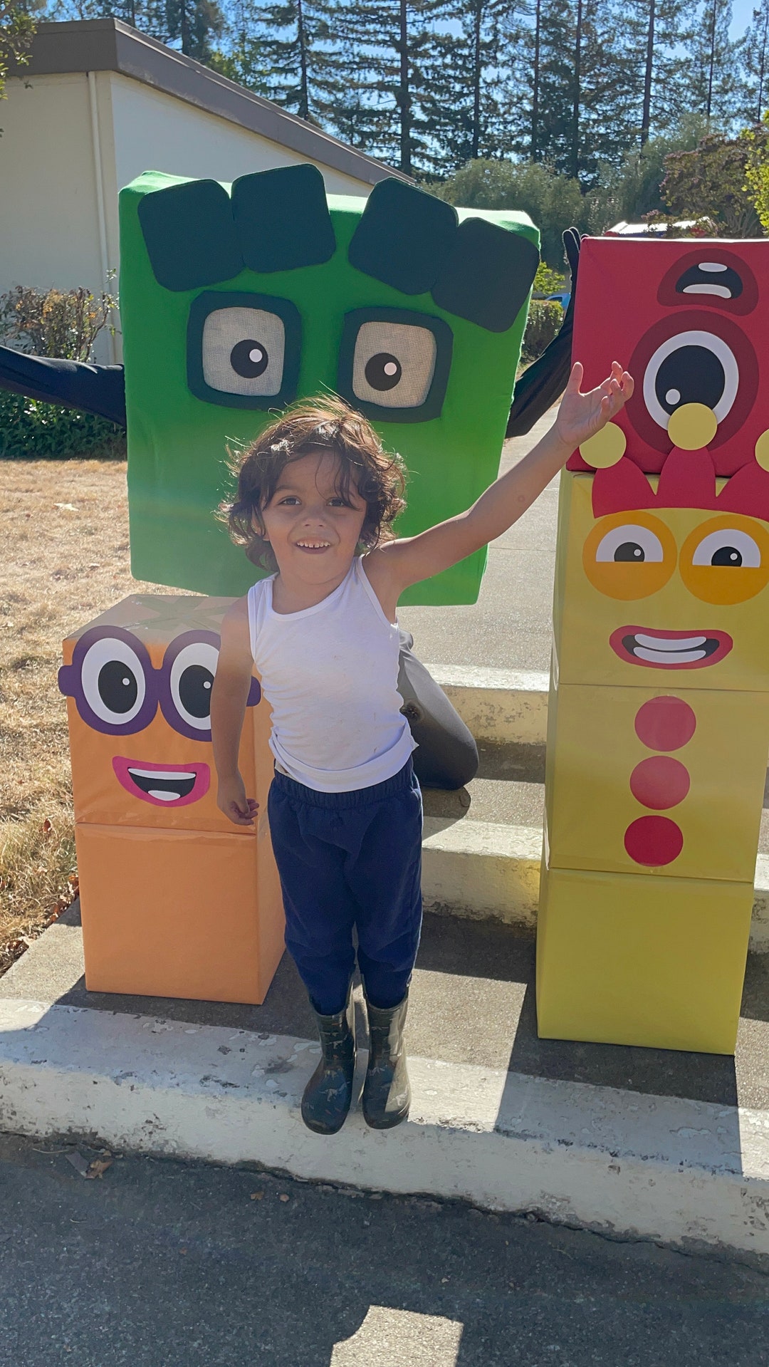 Numberblocks Giant Character Face Decals Cutouts Birthday - Etsy Singapore