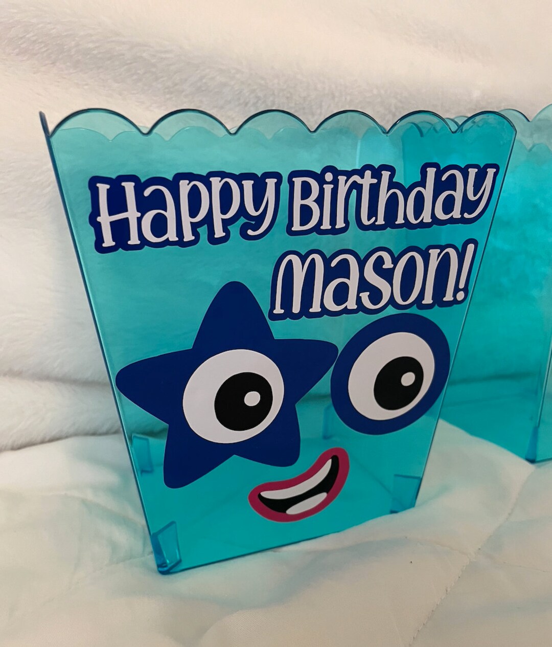 Numberblock Five Treat Box Birthday Party Decor Numberblock Five Large ...