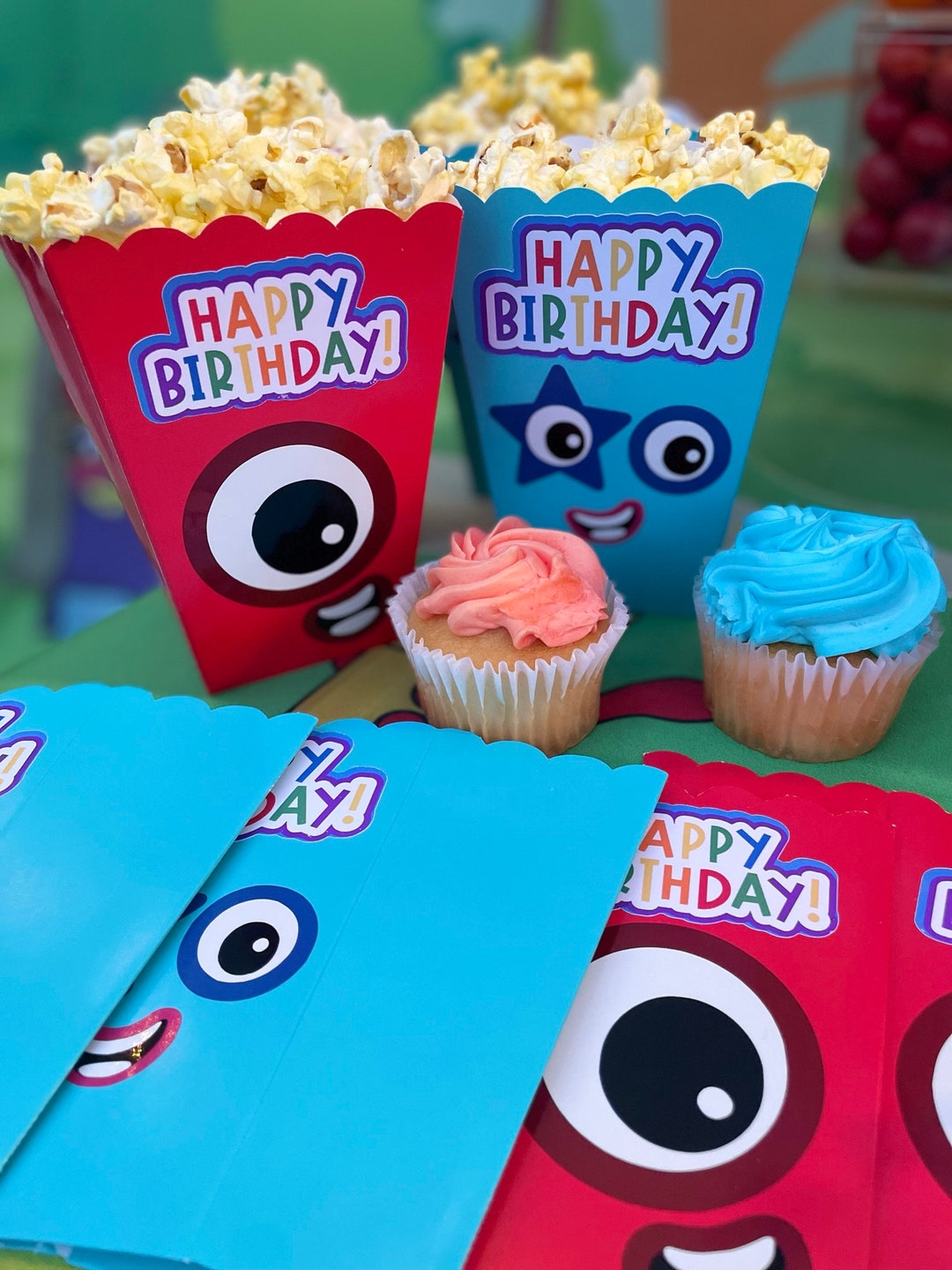 Numberblocks Birthday Party Decor Numberblocks Theme Small - Etsy Finland