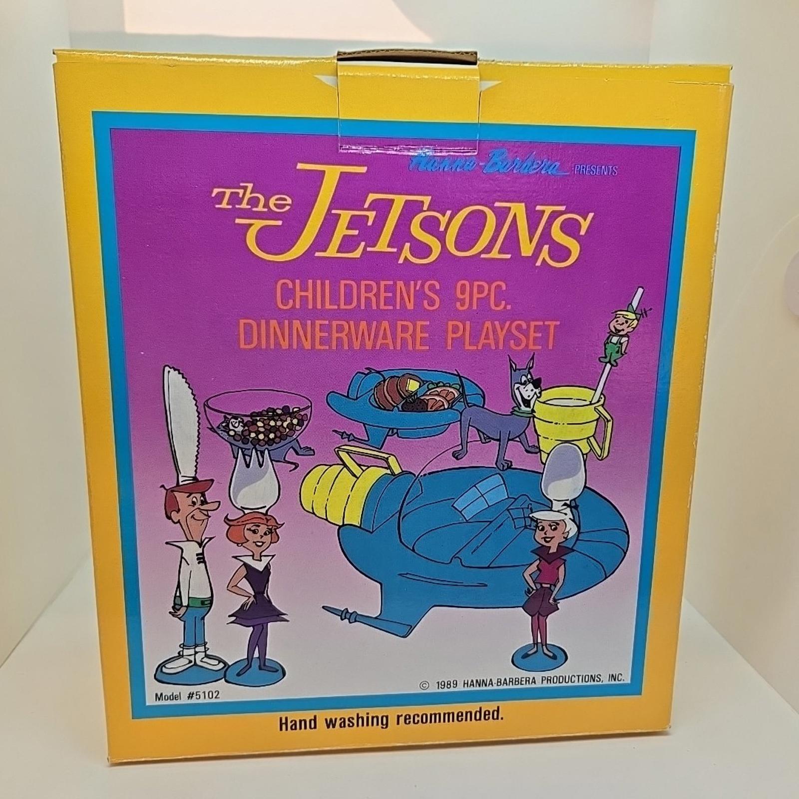 1989 Hanna Barbera the Jetsons Dinnerware Playset Sealed Unopened ...