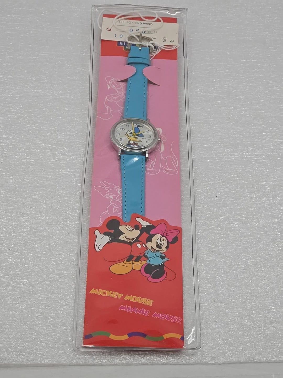 Rare Vintage Donald Duck Smug Look Watch With Blue Band New in Package ...