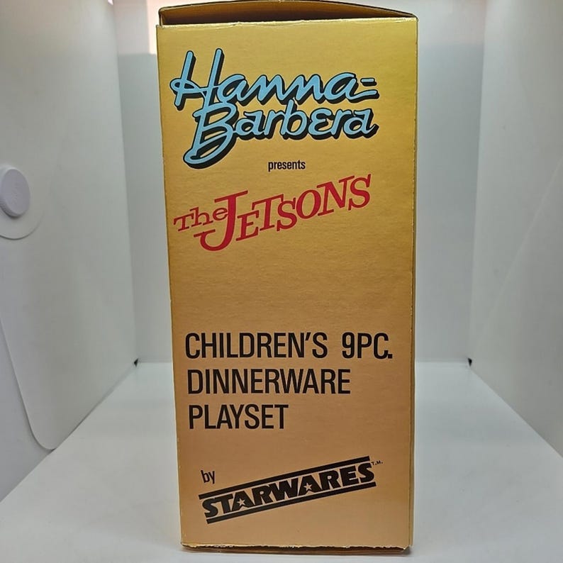 1989 Hanna Barbera the Jetsons Dinnerware Playset Sealed Unopened ...