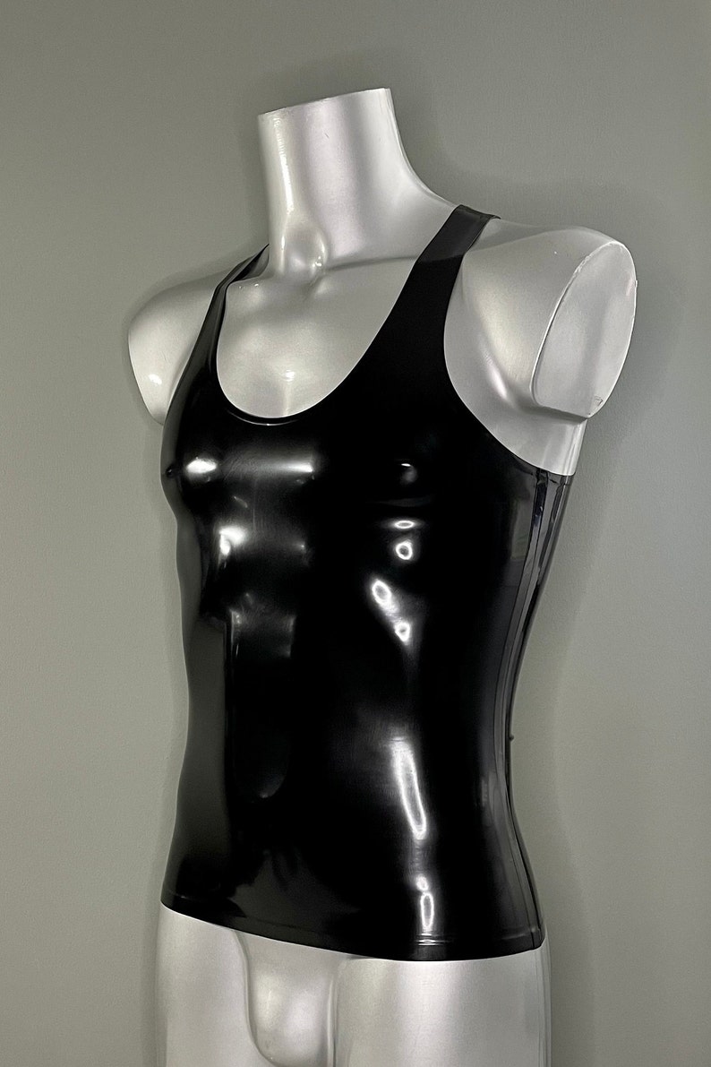 Singlet Vest 0.4 Latex Men's Rubber - Etsy
