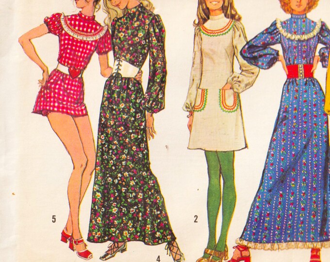 RARE Bikini Dress Skirt 12-14 Burda 6 2120 - Etsy