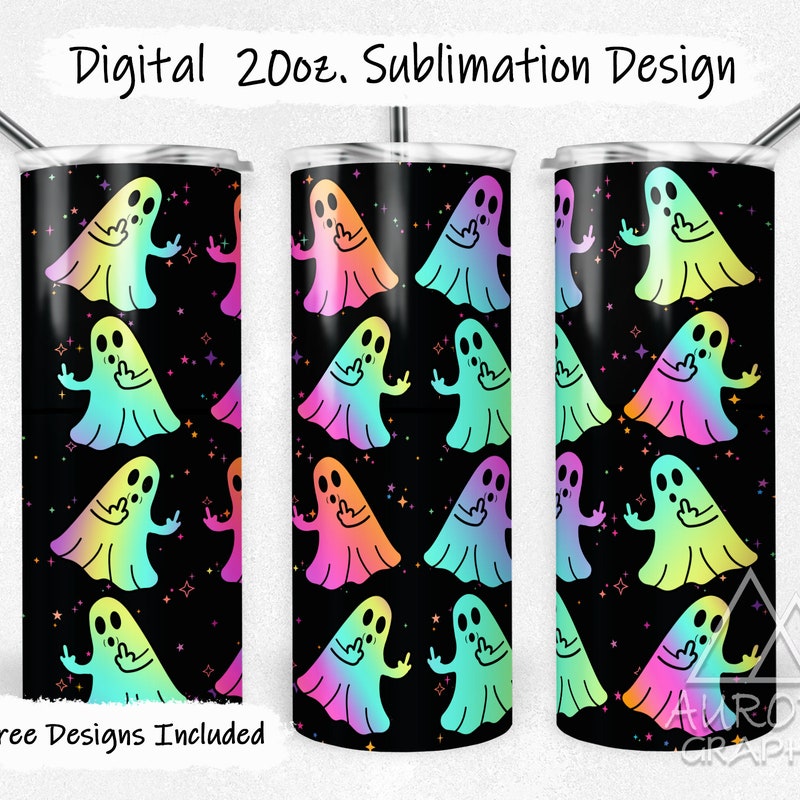 Ghost Flipping off Png - Etsy