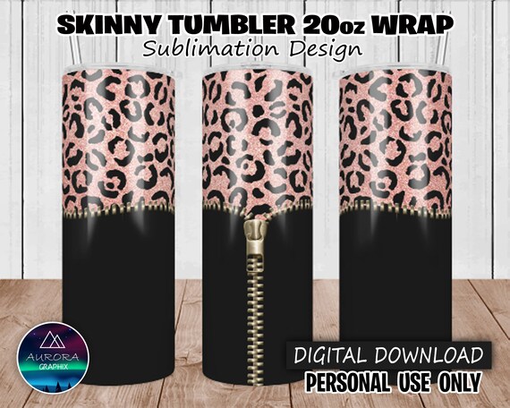 Art & Collectibles Digital File Leopard Print Rose Gold Drip 20/30 ...