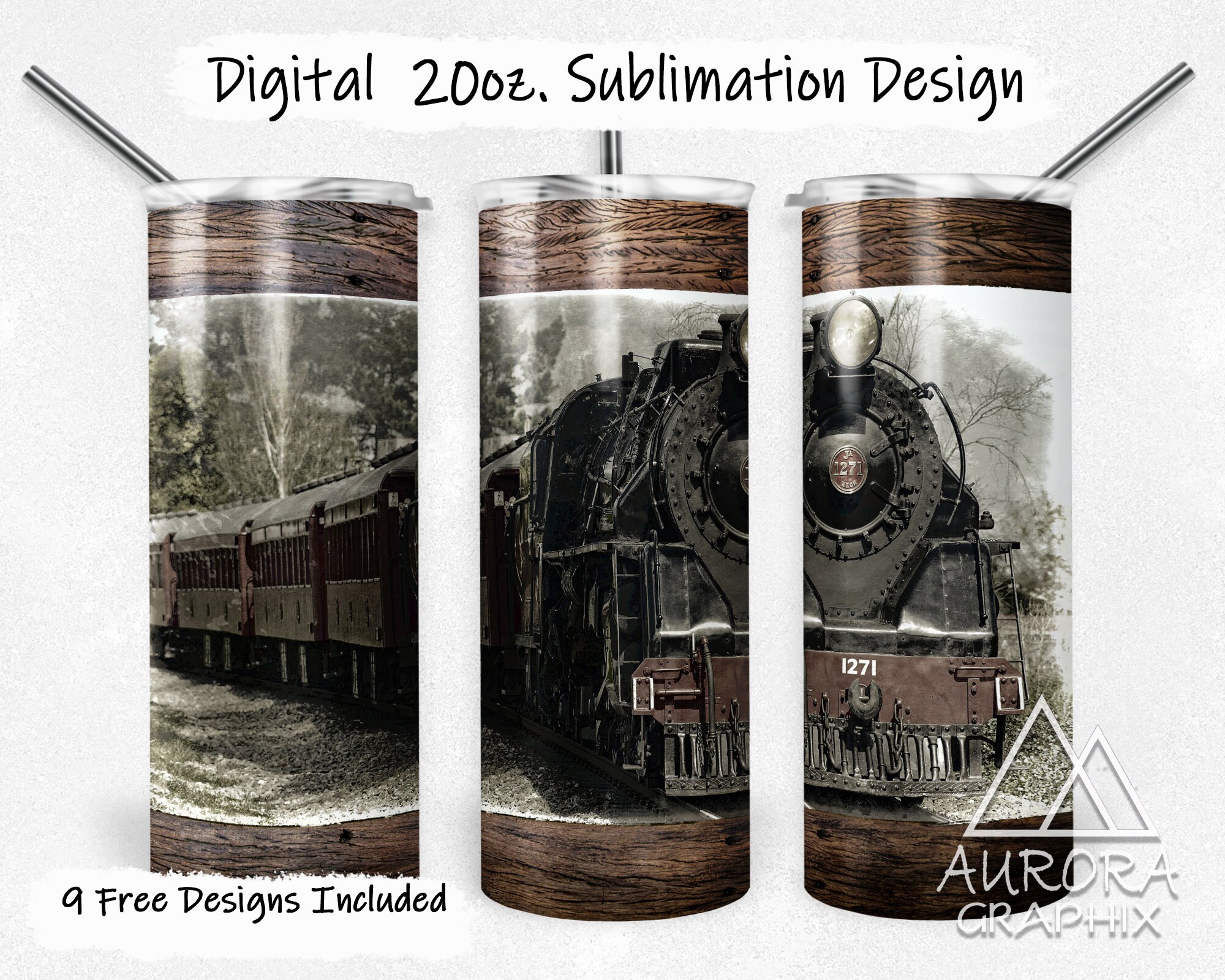 Manse Railway Engine Logo