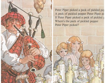 Peter Piper Book - Etsy