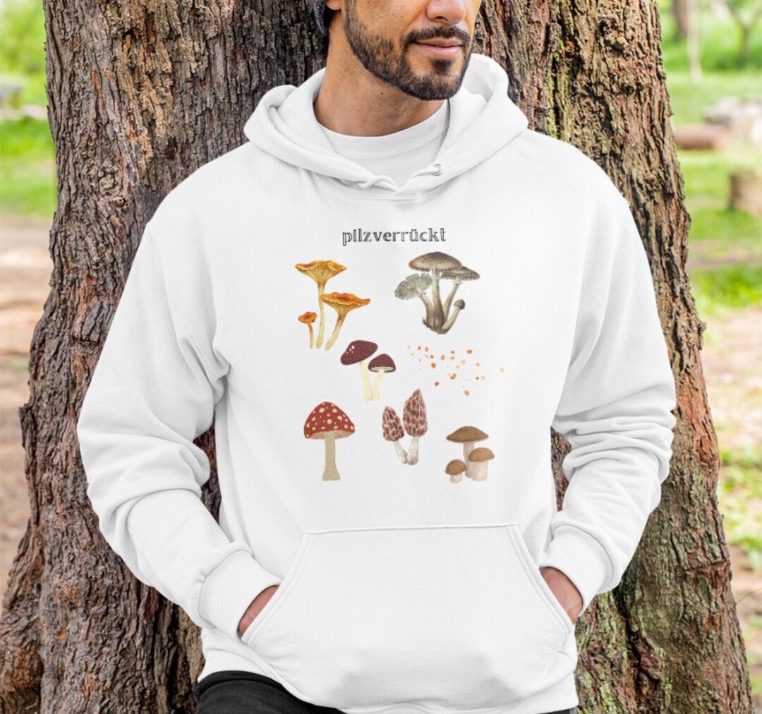 Gift Ideas for Mushroom Pickers Hoodie With Mushrooms, Forest Outfit ...