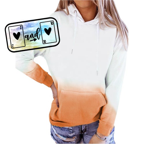 Sublimation 100% Polyester Sweatshirt Orange Leopard - Etsy