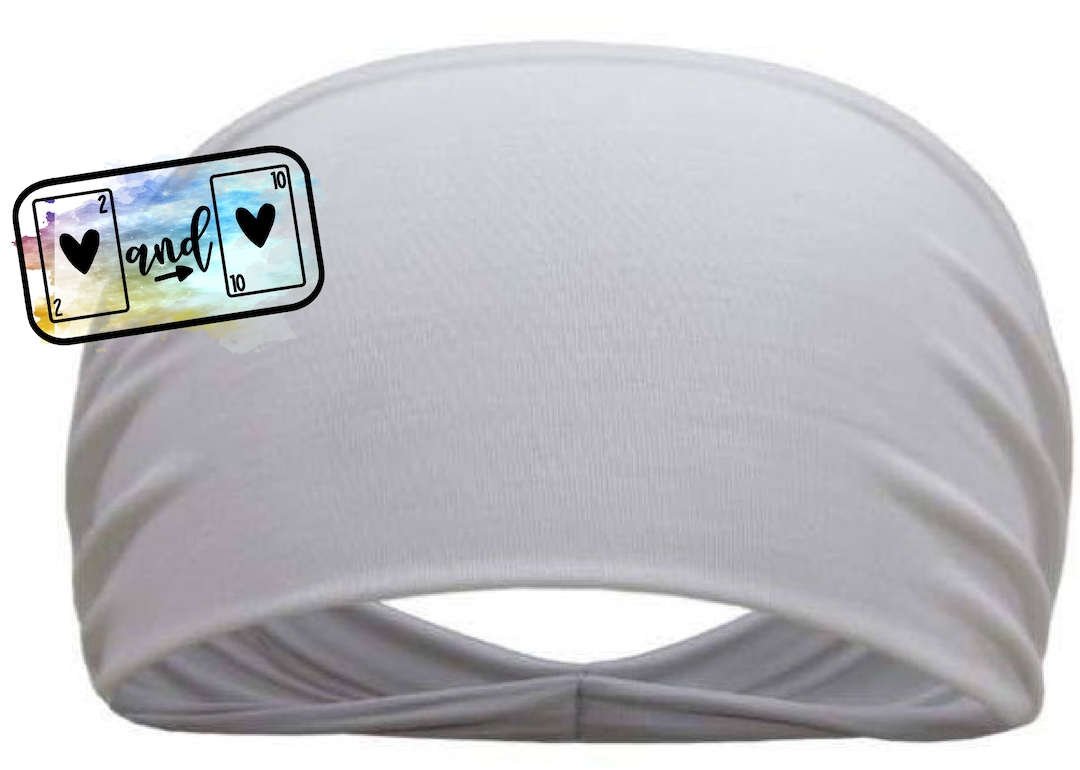 Polyester Sublimation Headband: Seamless Workout Head Wrap - Etsy