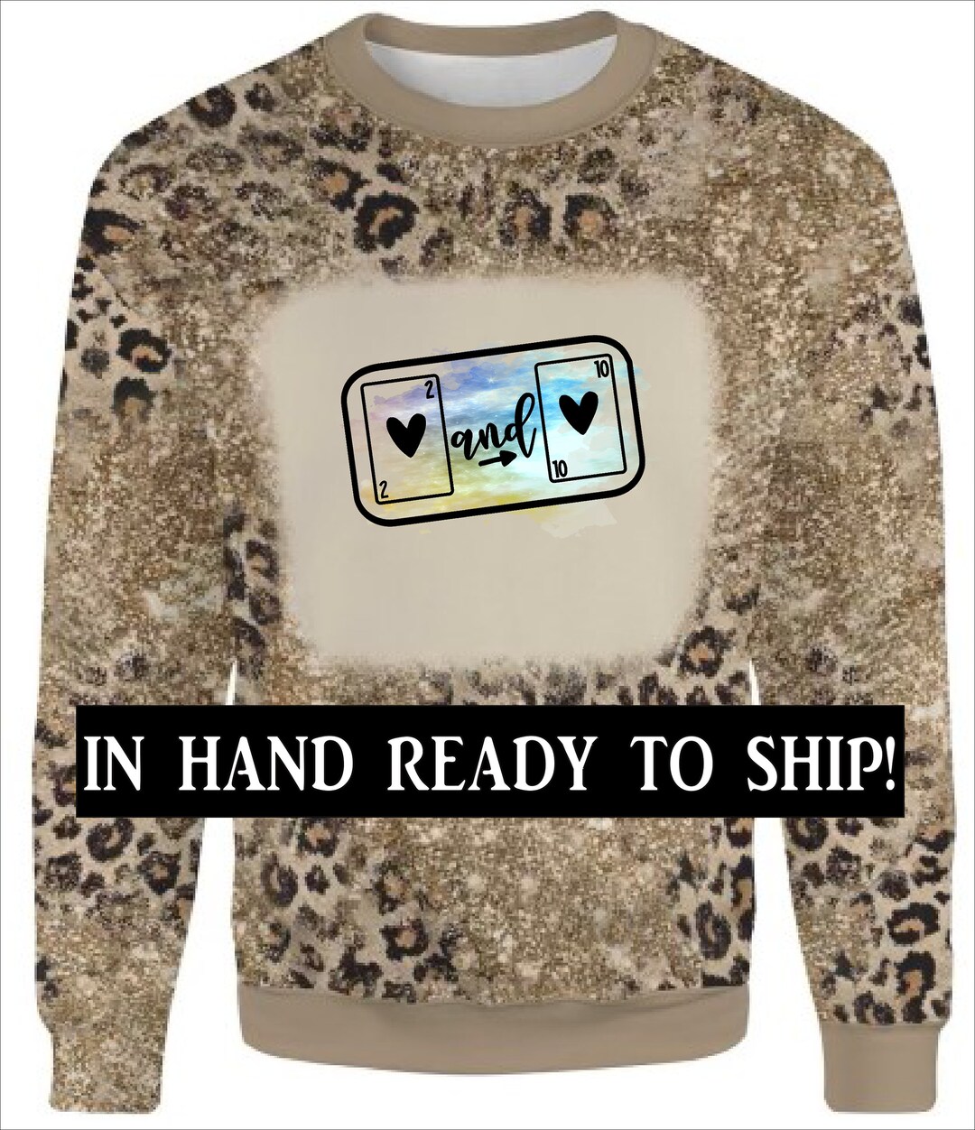 Sublimation 100% Polyester Sweatshirt Sublimation Gold Faux Glitter ...