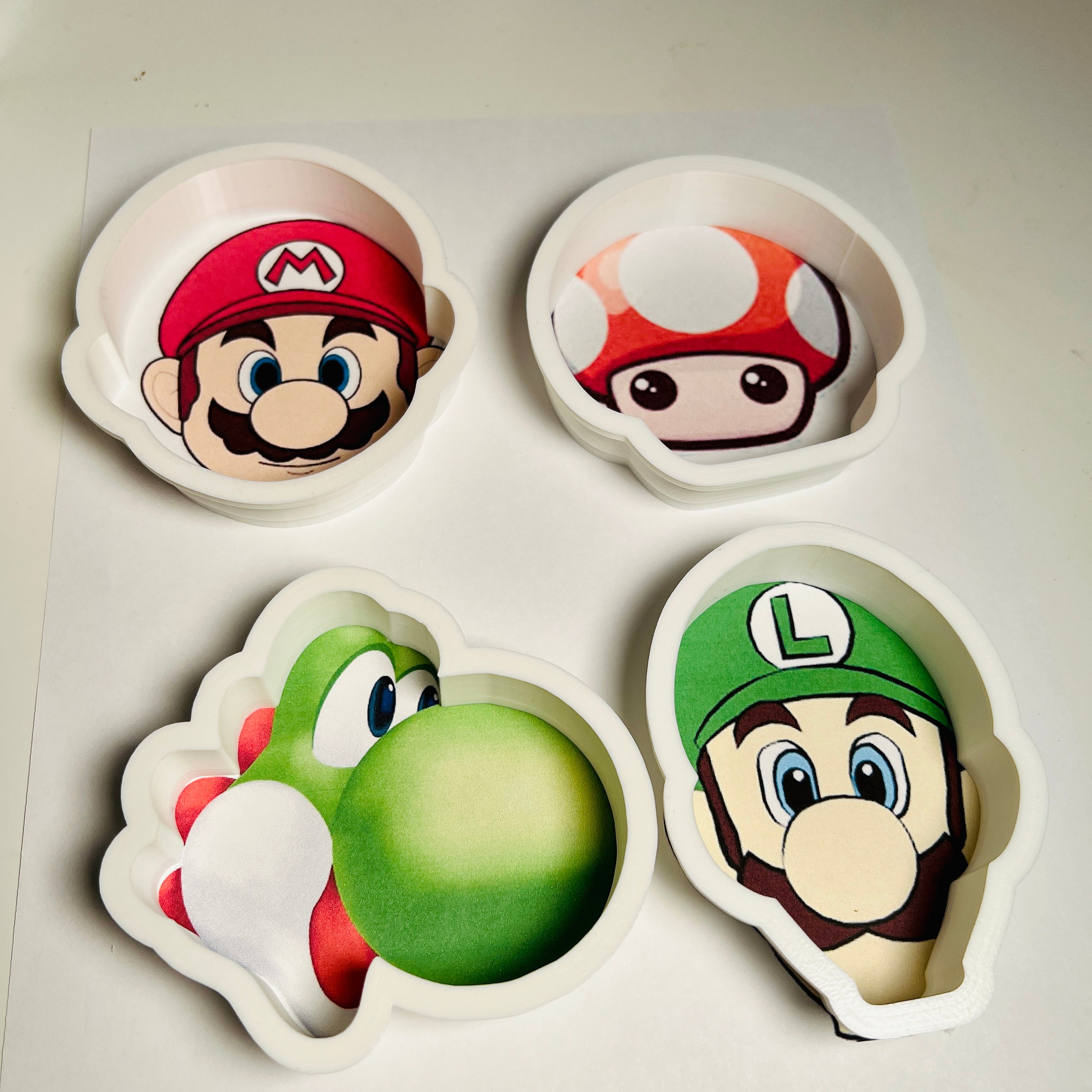Mario Cookie Cutter Super Mario Cookie Cutter Set - Etsy