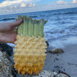 Pineapple Reticule Knitting Pattern - Etsy