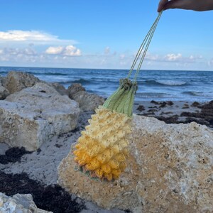 Pineapple Reticule Knitting Pattern - Etsy