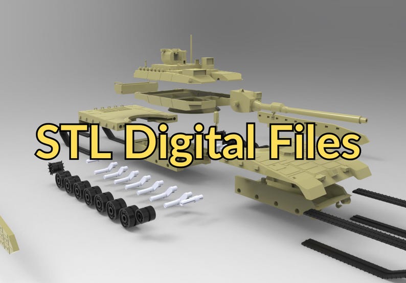 Altay Main Battle Tank, MBT, 1/35 Scale, STL File, Digital File - Etsy