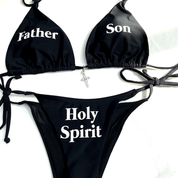 Gothic Set Bikini - Etsy UK