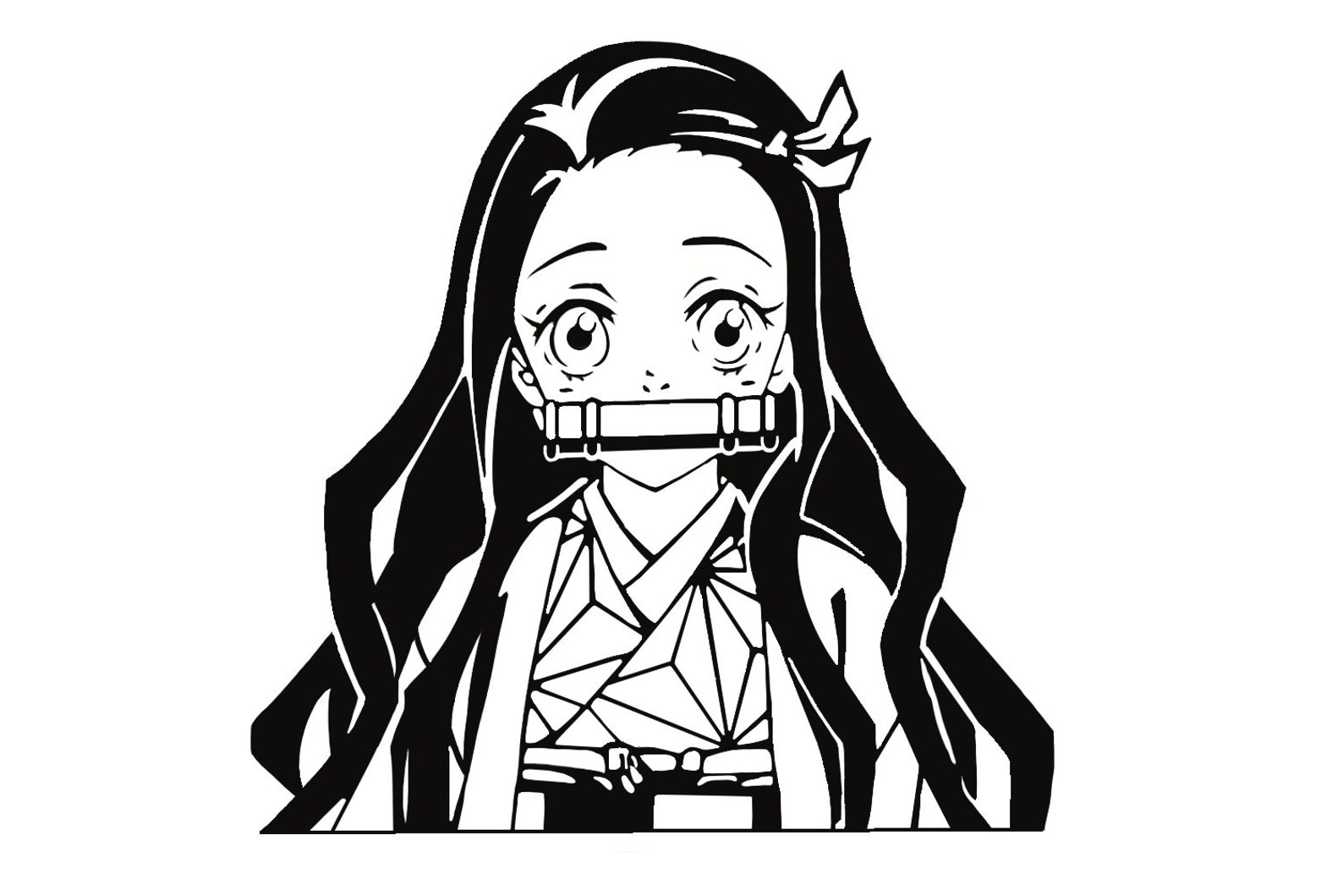 Anime Girl Nezukosvg,png, & JPG Files - Etsy