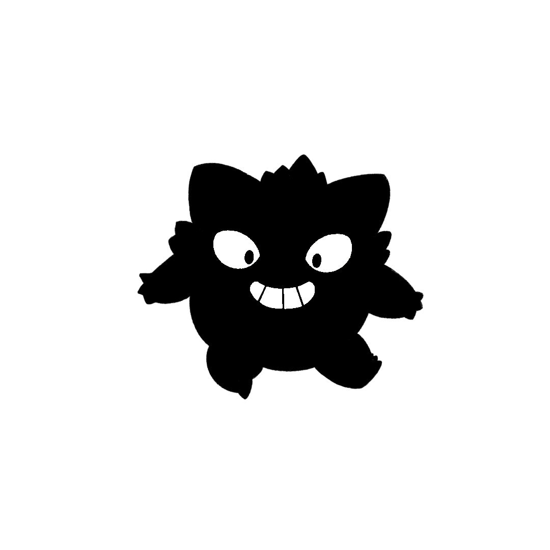 Cute Gengar SVG PNG and JPG - Etsy